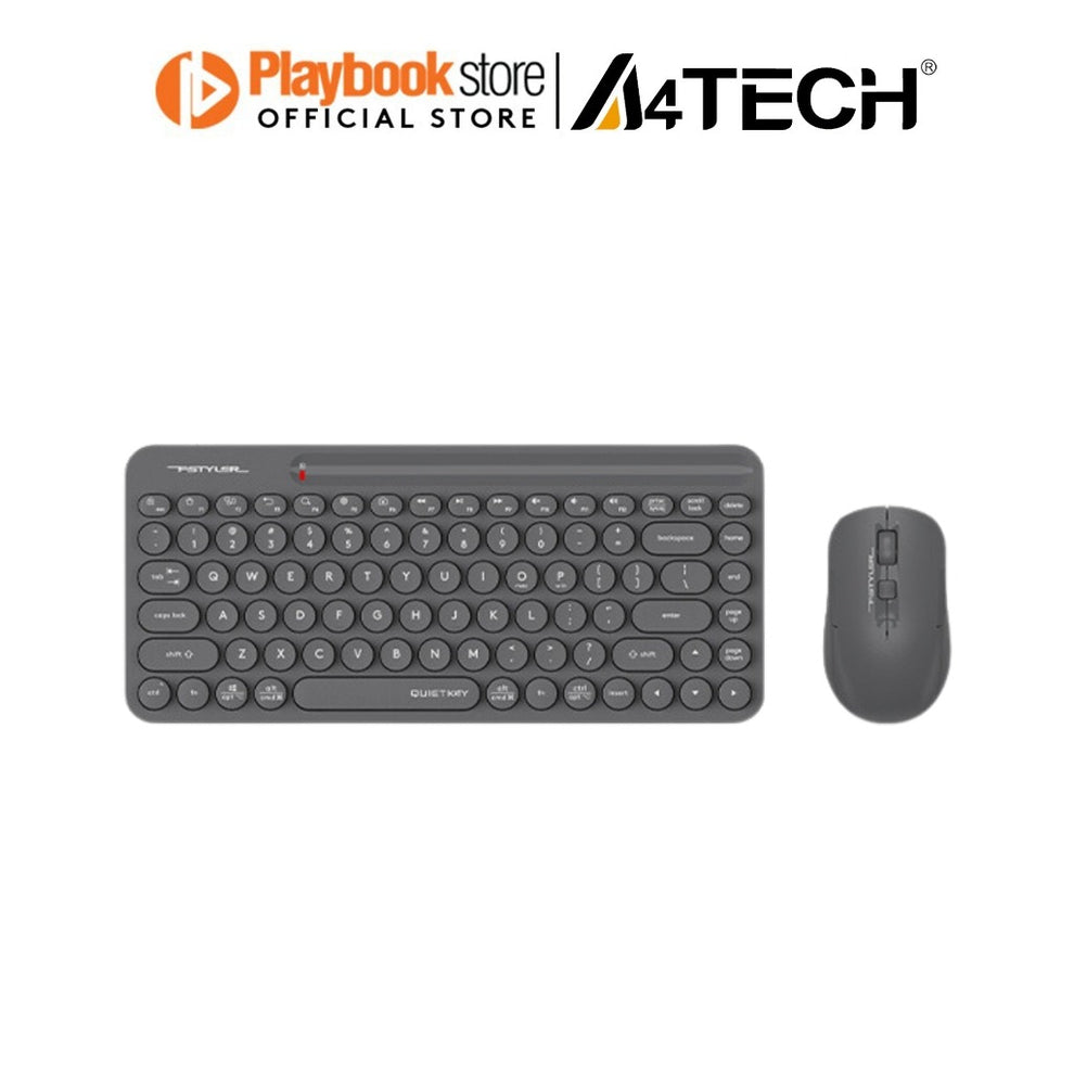 A4Tech FG3200 Air QuietKey Compact Wireless Keyboard and Mouse Combo # ...